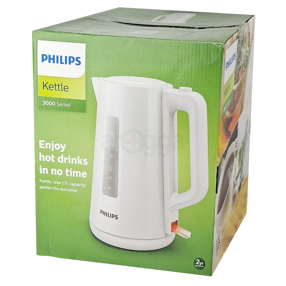 Philips HD9318/00 Plastic Body Electric Kettle Series 3000 – 2200W, 1 ...