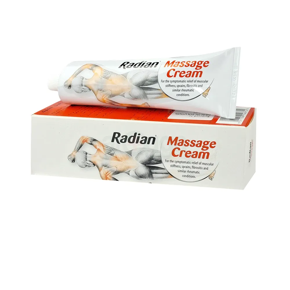 Radian Massage Cream – Relief for Muscular Stiffness, Sprains ...