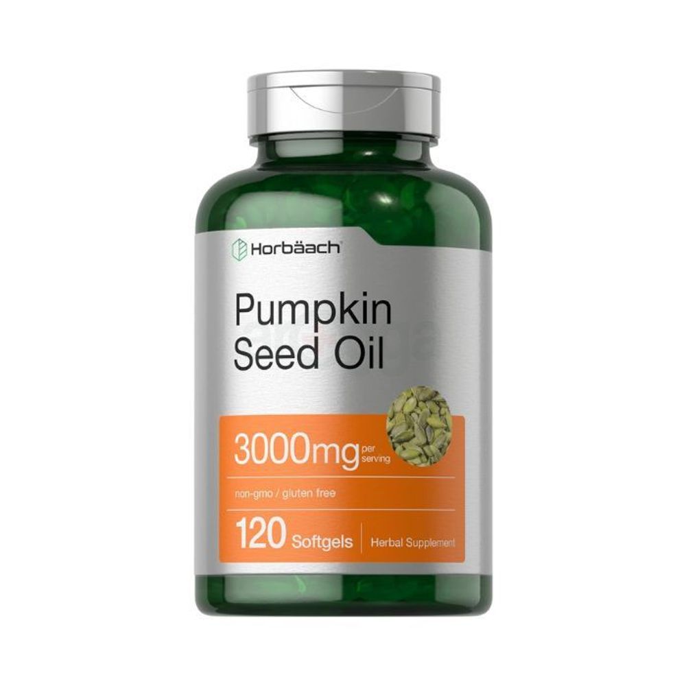Horbaach Pumpkin Seed Oil - 3000mg - 120 Softgels price in Bangladesh ...