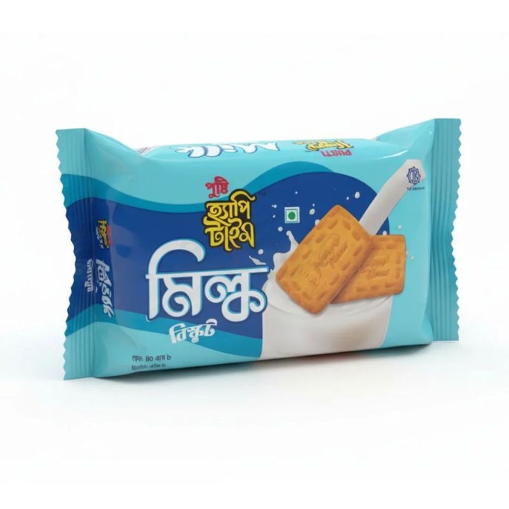 Pusti Happy Time Milk Biscuit 40g price in Bangladesh | Arogga