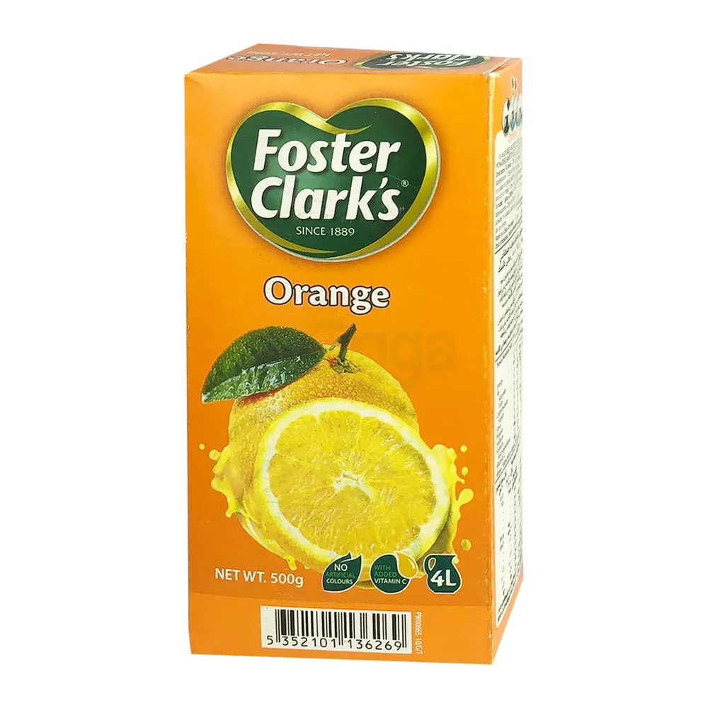 Foster Clark's Orange Flavoured Instant Drink Powder – 500g price in ...