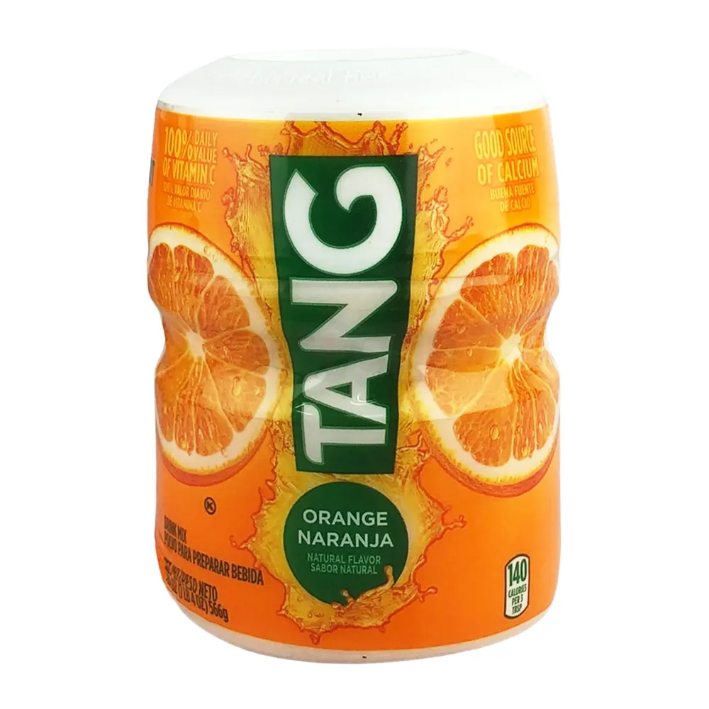 Tang Orange Naturally Flavored Instant Soft Drink Powder 566gm (Made in ...