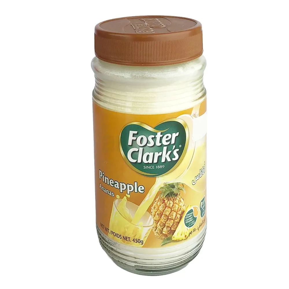 Foster Clark's Pineapple Flavoured Instant Drink Powder – 450g Jar ...