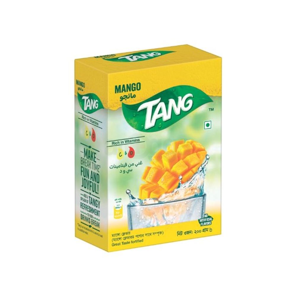 Tang Mango Flavored Instant Drink Powder 200g price in Bangladesh | Arogga