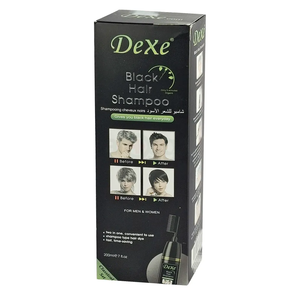 Dexe Black Hair Shampoo 200ml price in Bangladesh | Arogga
