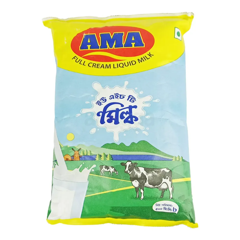 AMA Full Cream Liquid Milk (UHT Milk) 500ml price in Bangladesh | Arogga