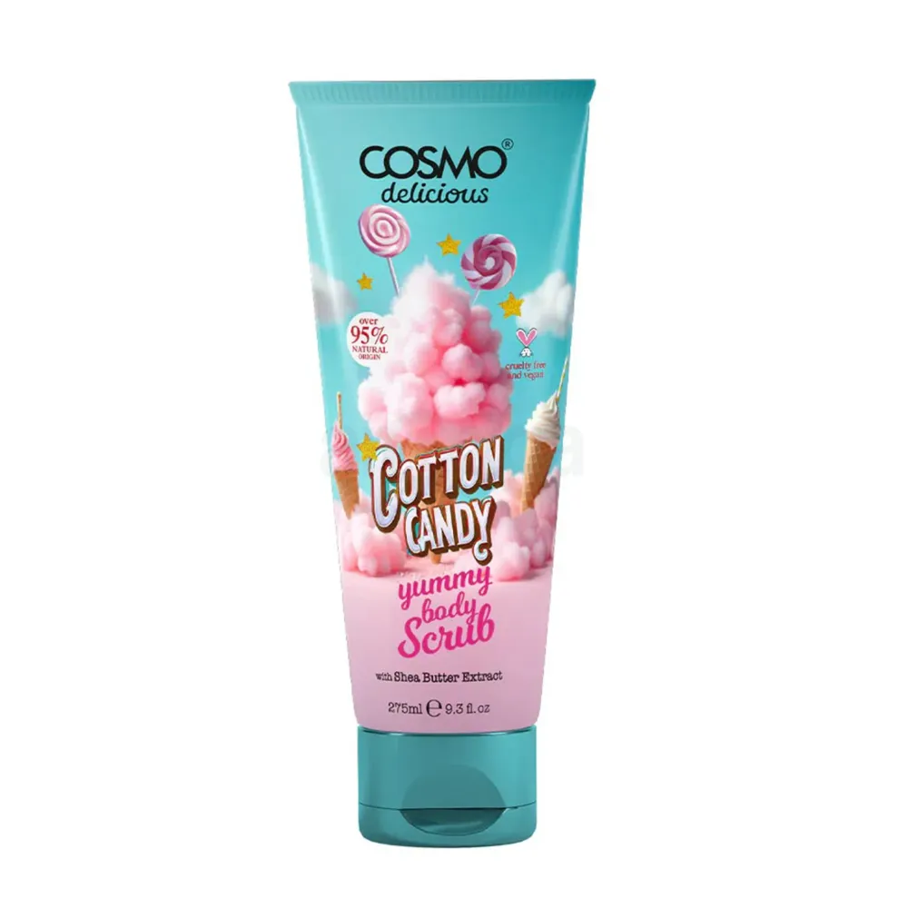 COSMO Delicious Cotton Candy Body Scrub with Shea Butter – 275ml price ...