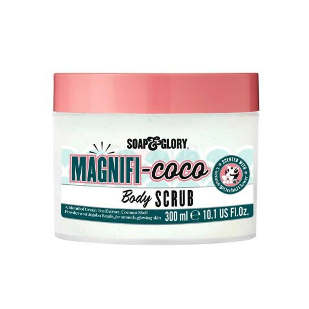 Soap & Glory Magnifi-coco Buff And Ready Exfoliating Coconut Body Scrub ...