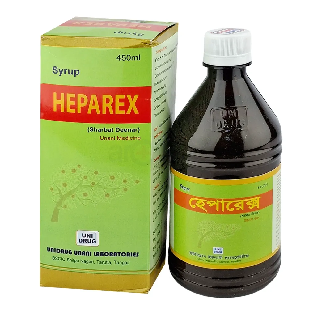 Heparex 450ml (Sharbat Deenar) price in Bangladesh | Arogga