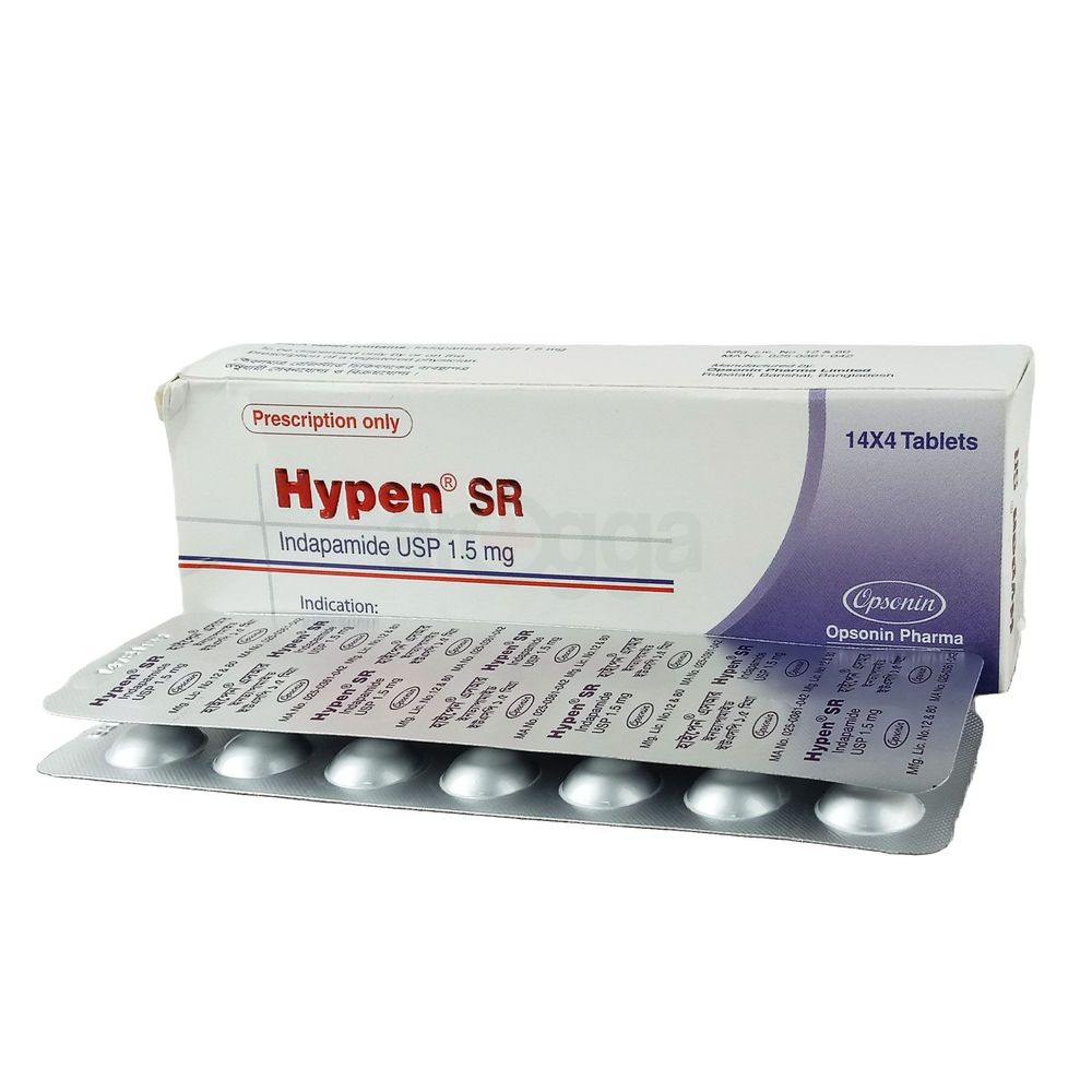 Hypen SR 1.5 1.5mg Tablet - Arogga Online Pharmacy