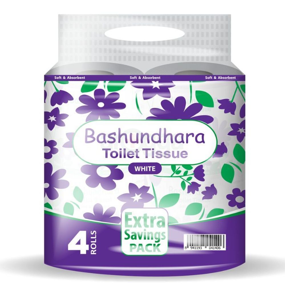 Bashundhara Toilet Tissue 4 rolls price in Bangladesh | Arogga