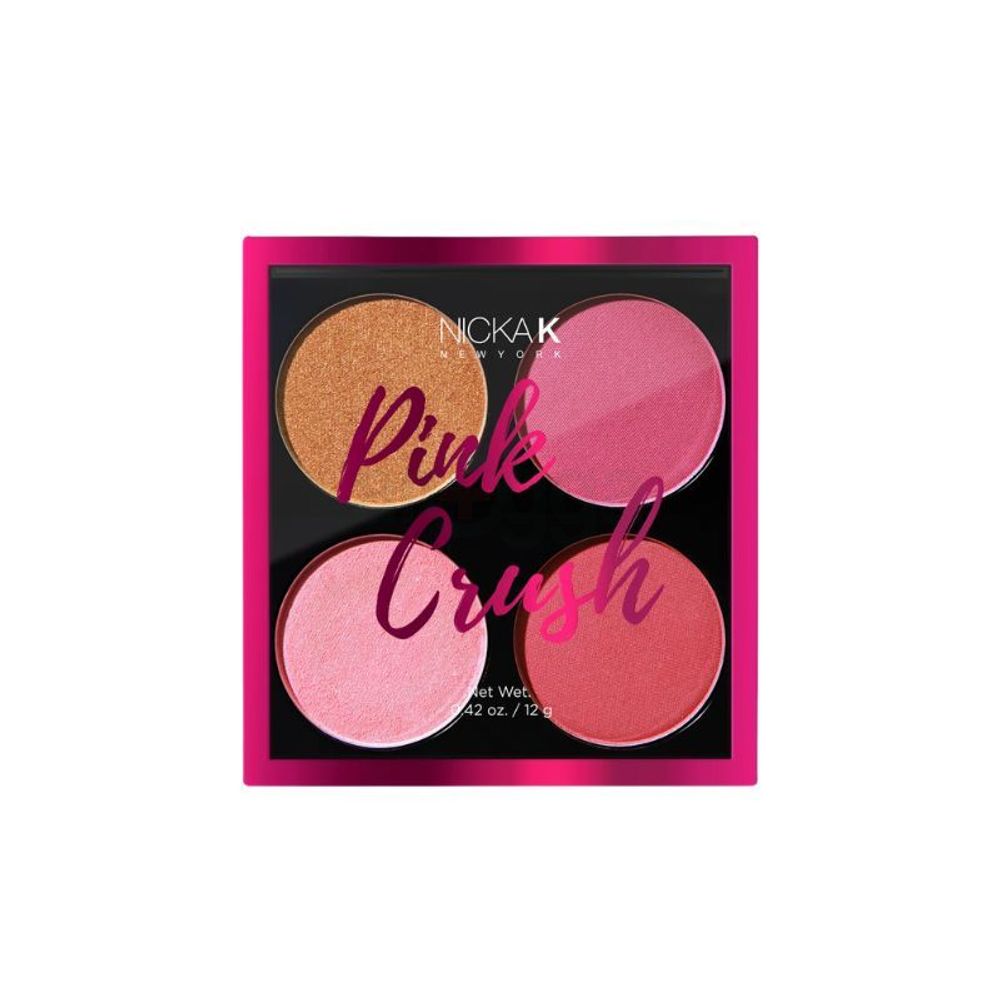 Nicka K Blush Palette Pink Crush FL0401 12g price in Bangladesh | Arogga