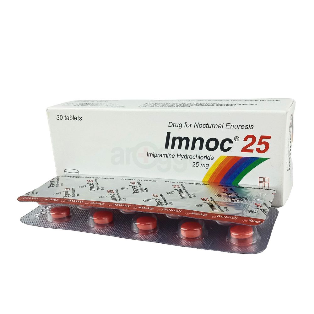 Imnoc 25mg Tablet - Arogga Online Pharmacy