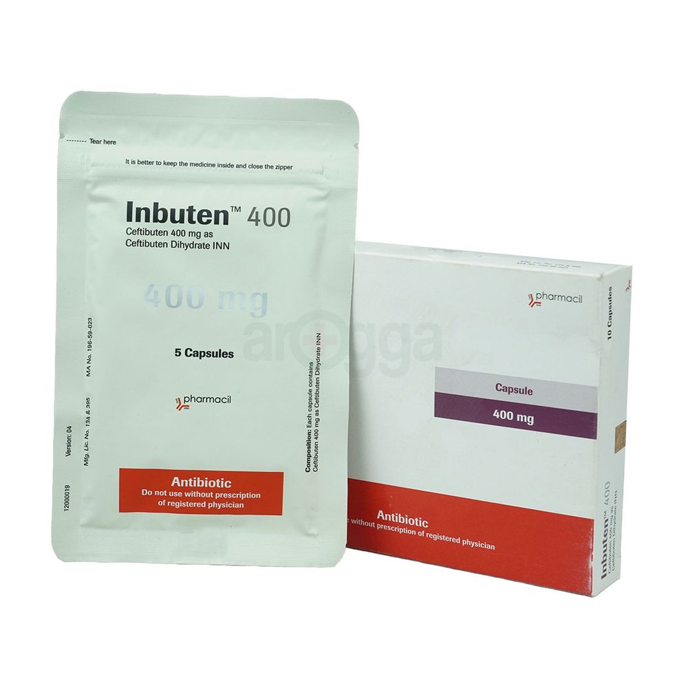 Inbuten 400mg Capsule - Arogga Online Pharmacy