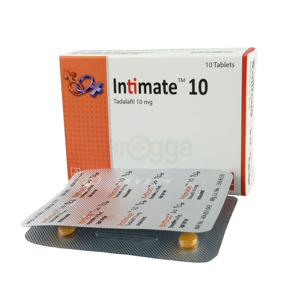 Intimate 10mg Tablet - ইনটিমেট ১০ মি.গ্রা. ট্যাবলেট - Arogga Online ...