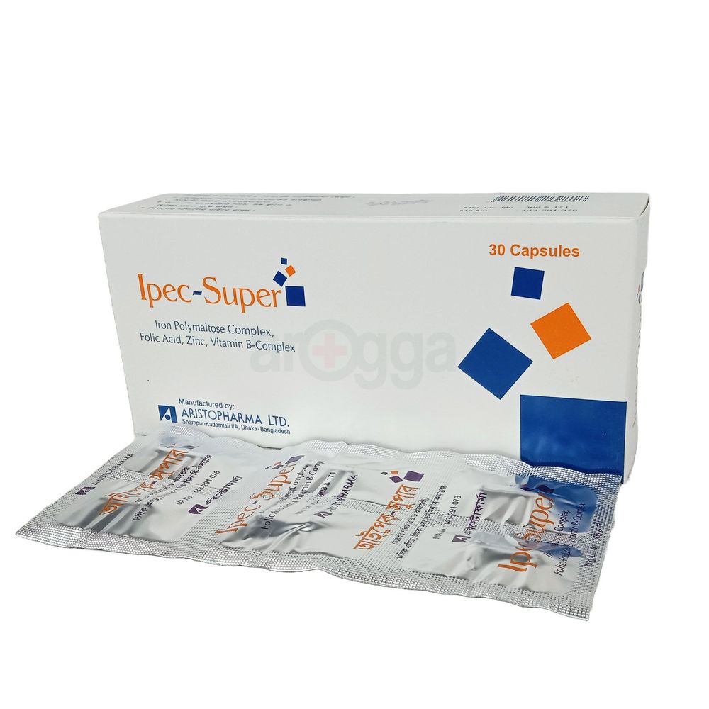 Ipec SUPER Capsule - Arogga Online Pharmacy