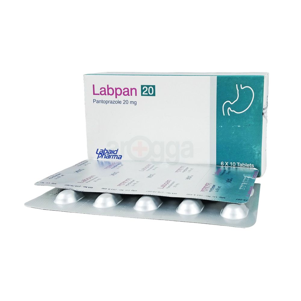 Labpan 20mg Tablet - Arogga Online Pharmacy
