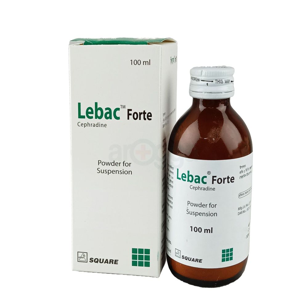 Lebac Forte 250mg/5ml Powder for Suspension - Arogga Online Pharmacy
