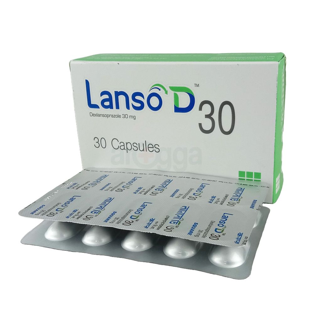 Lanso D 30mg Capsule - Arogga Online Pharmacy