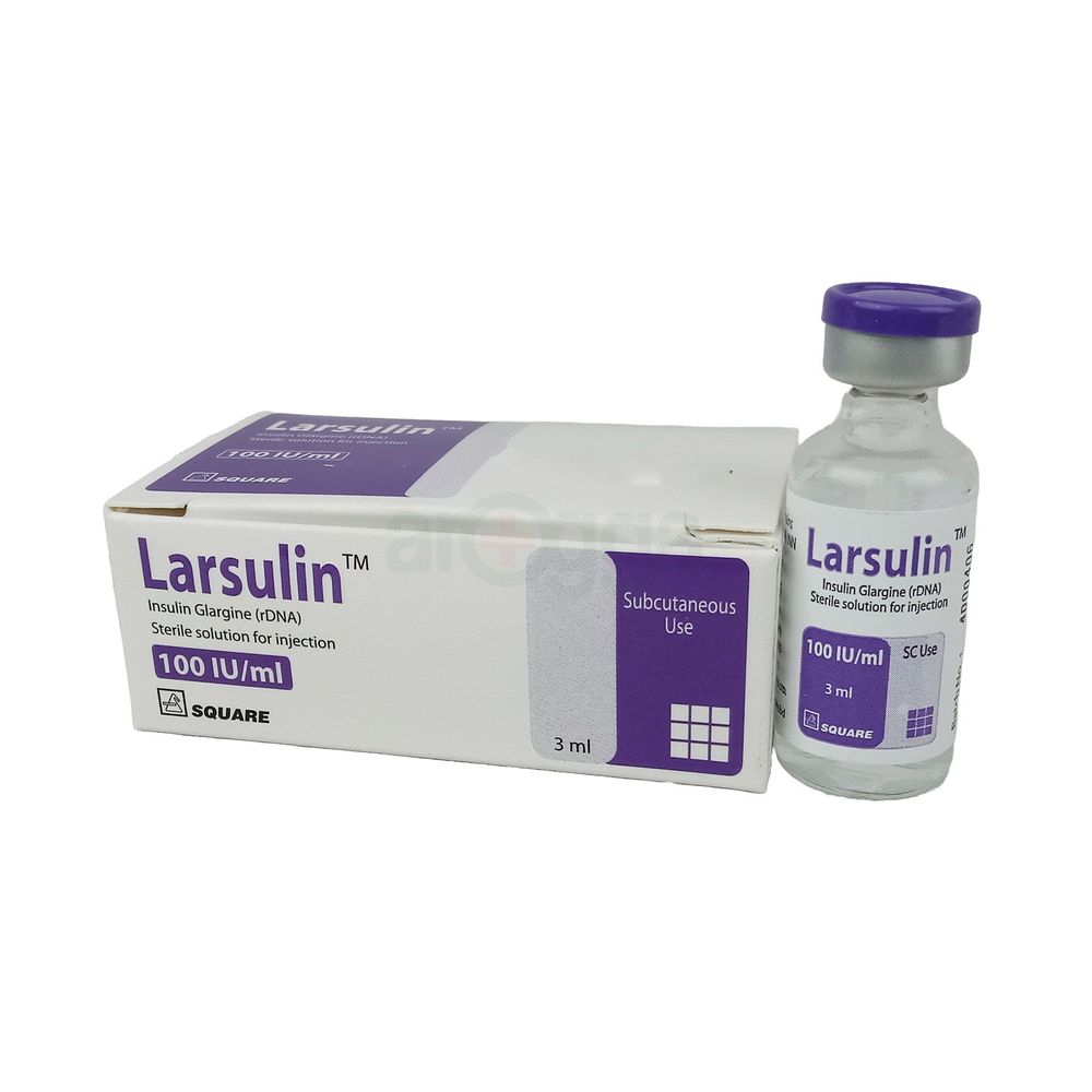 Larsulin Vial 100IU/3ml Injection - Arogga Online Pharmacy