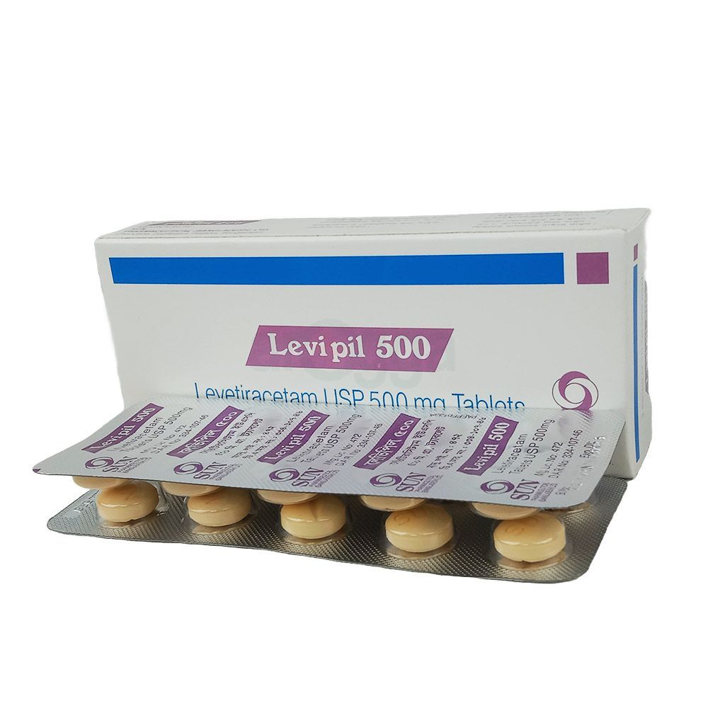 Levipil 500mg Tablet - Arogga Online Pharmacy
