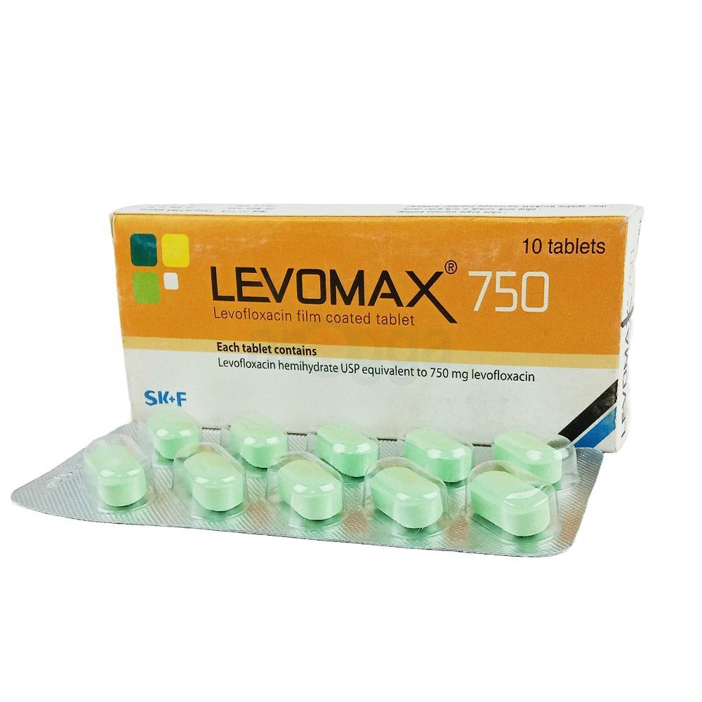 Levomax 750mg Tablet - Arogga Online Pharmacy