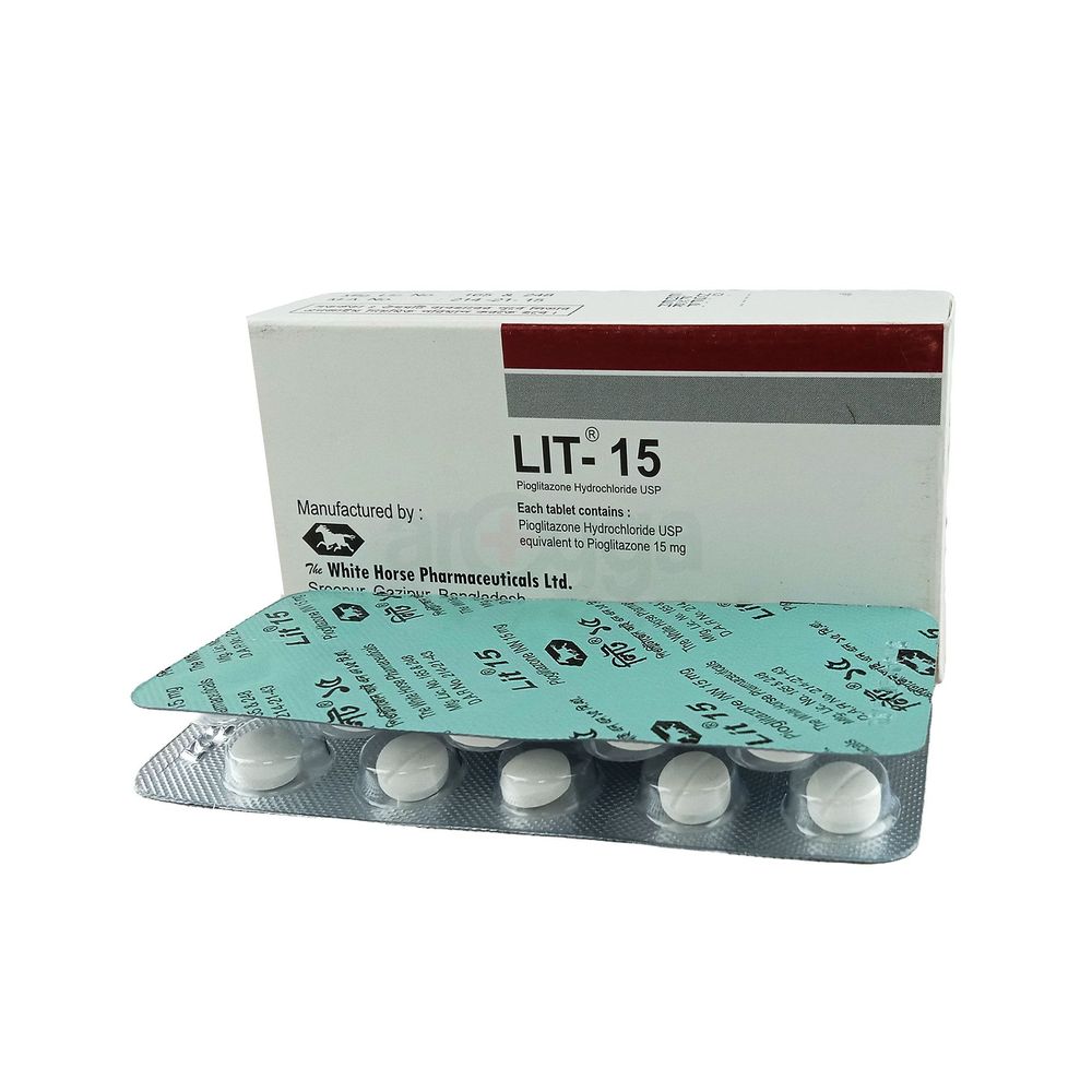 Lit 15mg Tablet - Arogga Online Pharmacy