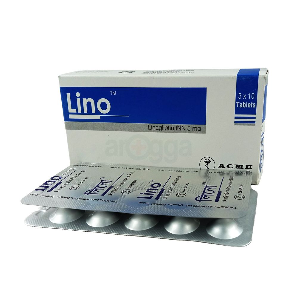 Lino 5mg Tablet - Arogga Online Pharmacy