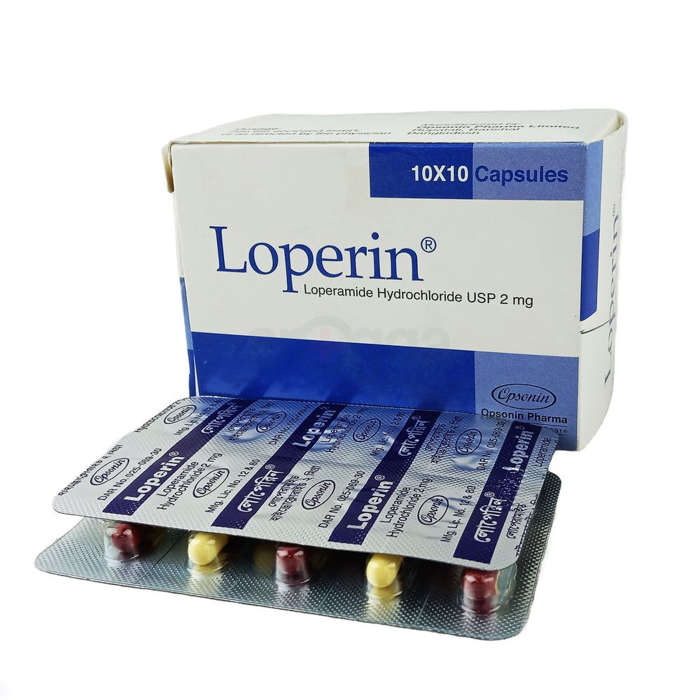 Loperin 2mg Capsule - Arogga Online Pharmacy