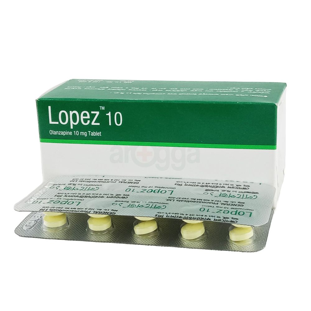 Lopez 10mg Tablet - Arogga Online Pharmacy