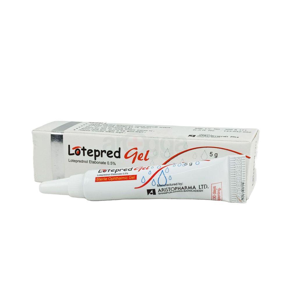 Lotepred Gel 0.50% Gel - Arogga Online Pharmacy