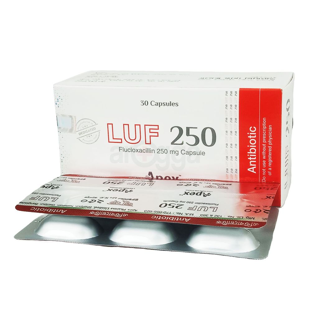 Luf 250mg Capsule - Arogga Online Pharmacy