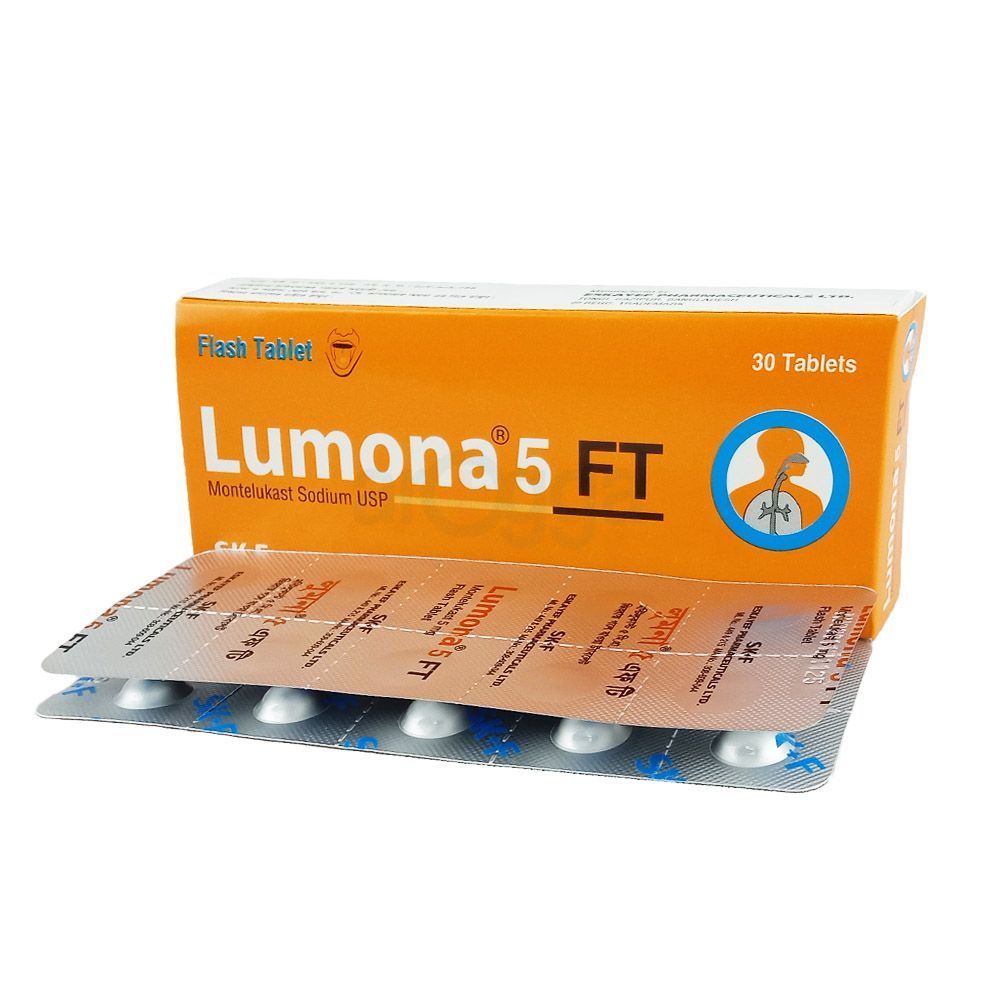 Lumona FT 5mg Tablet - Arogga Online Pharmacy
