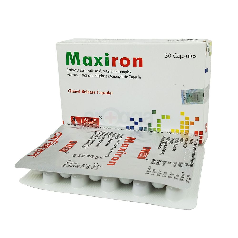Maxiron Capsule - Arogga Online Pharmacy