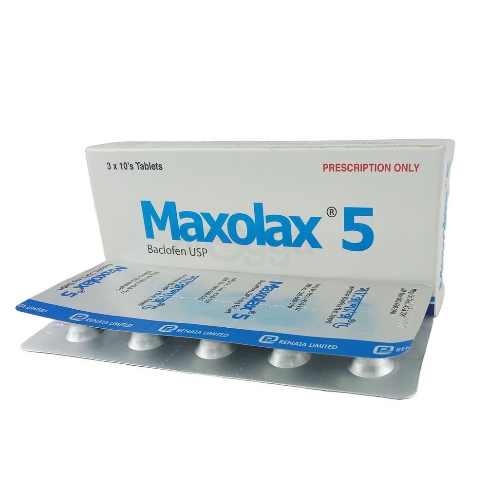 Maxolax 5mg Tablet - Arogga Online Pharmacy