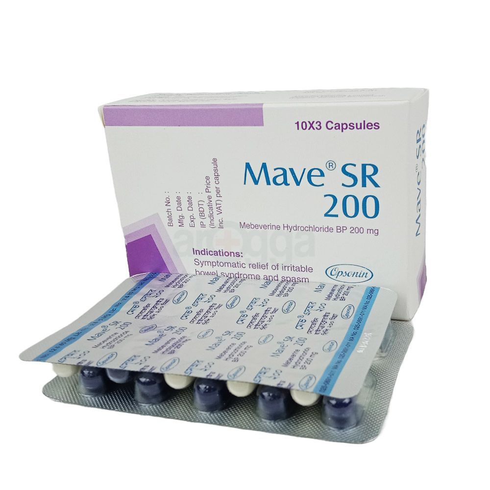 Mave SR 200mg Capsule - Arogga Online Pharmacy