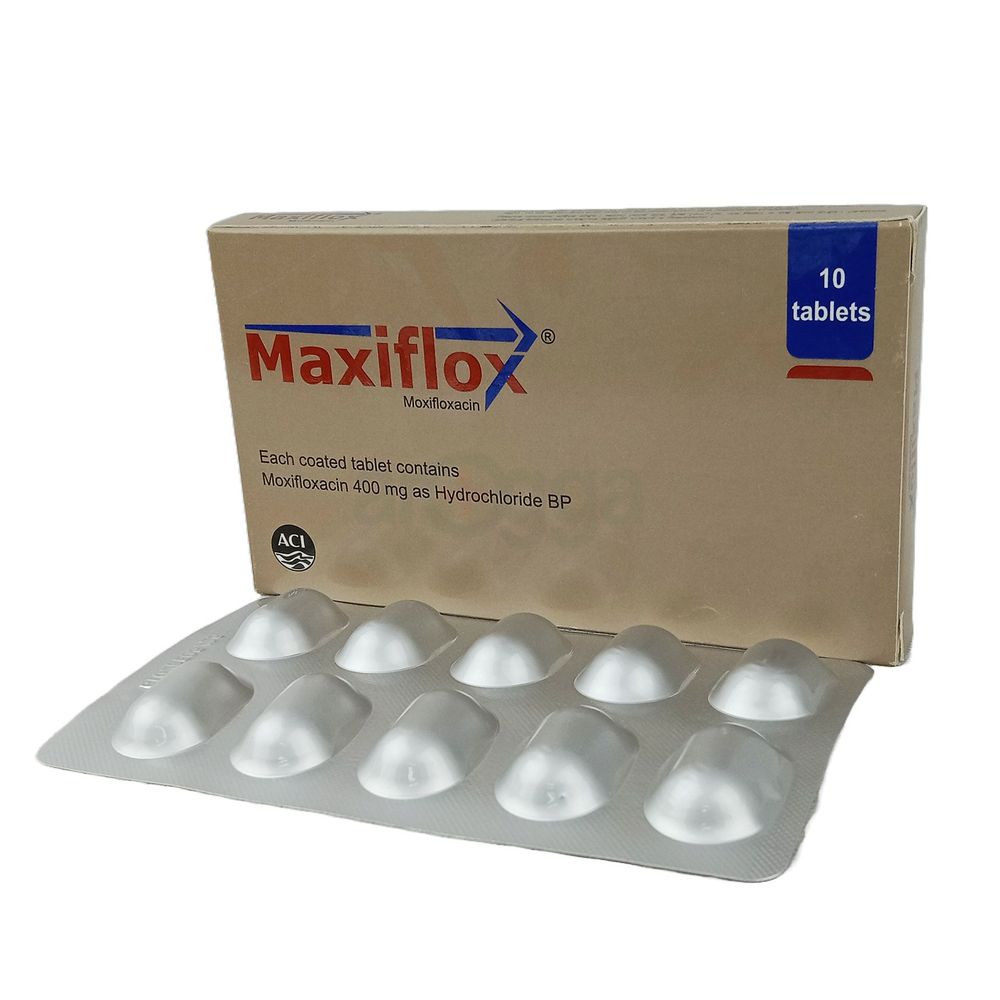 Maxiflox 400mg Tablet - Arogga Online Pharmacy