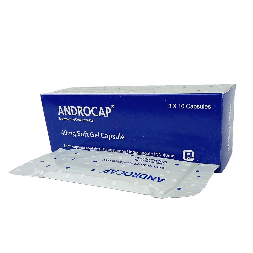 Androcap 40mg Capsule - এন্ড্রোক্যাপ ৪০ মি.গ্রা ক্যাপসুল - Arogga ...