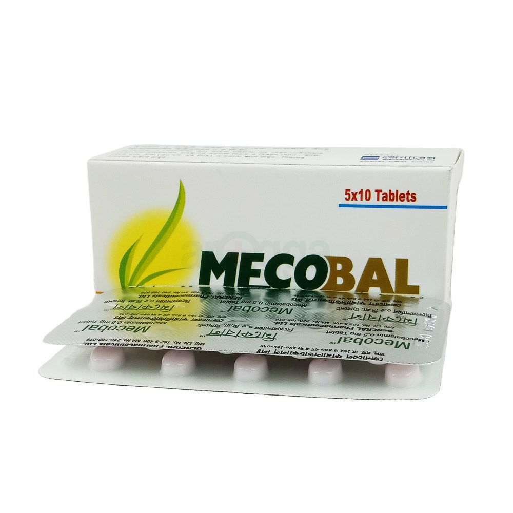 Mecobal 0.5mg Tablet - Arogga Online Pharmacy