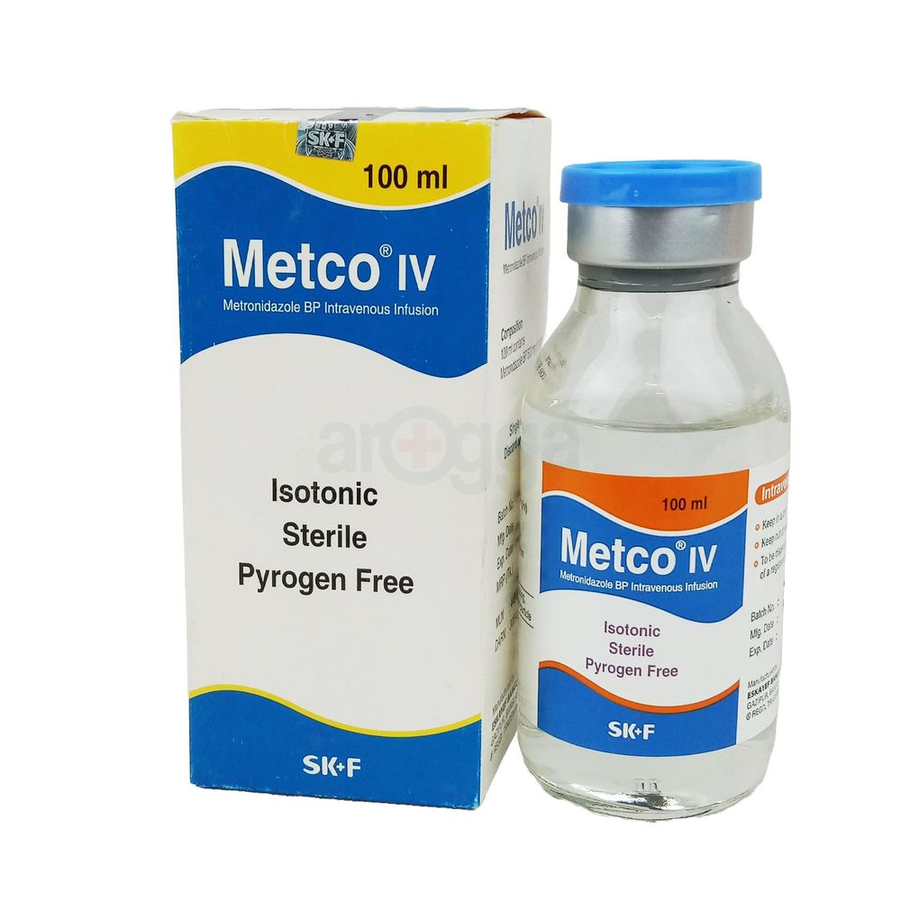 Metco IV 500mg/100ml Infusion - Arogga Online Pharmacy