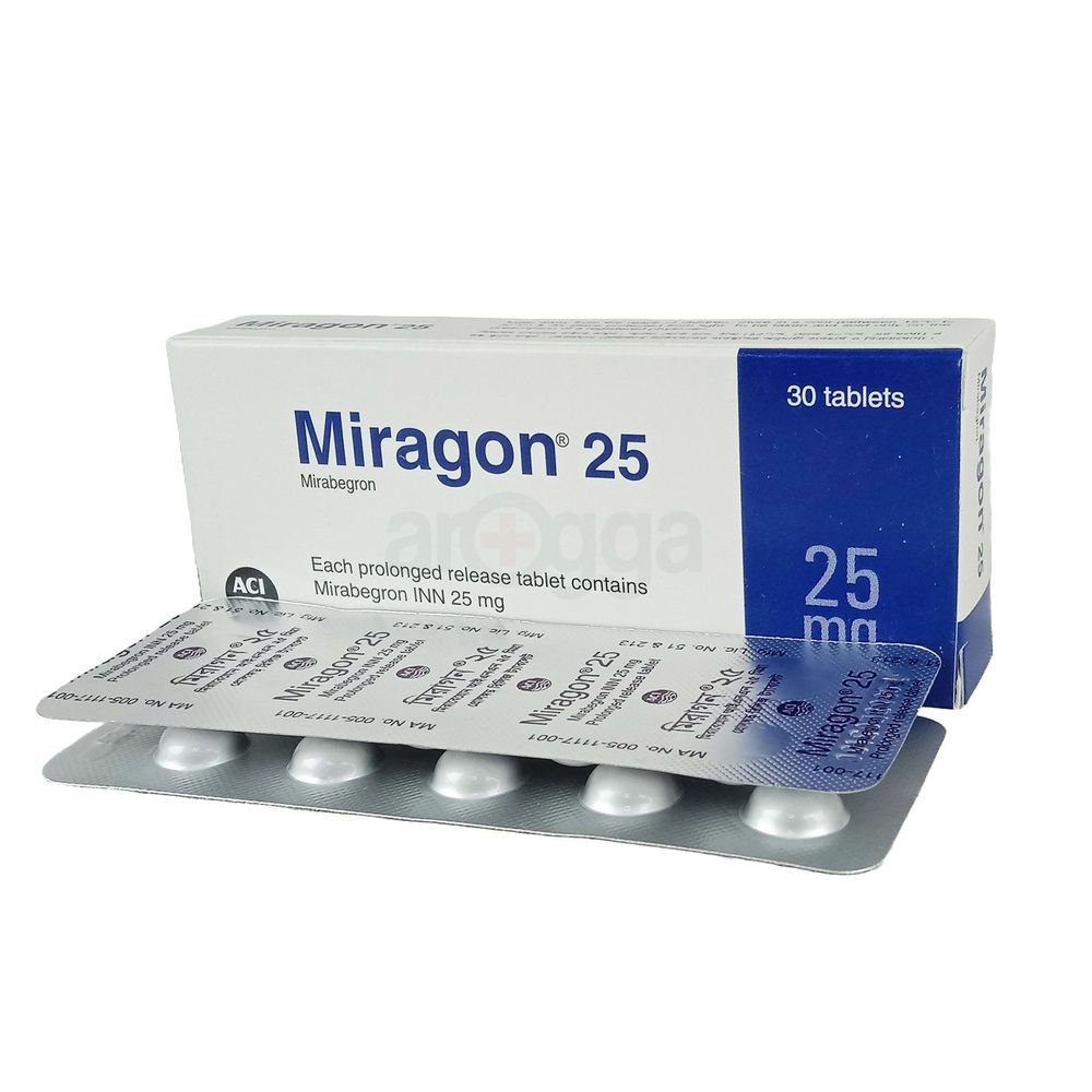 Miragon 25mg Tablet - Arogga Online Pharmacy