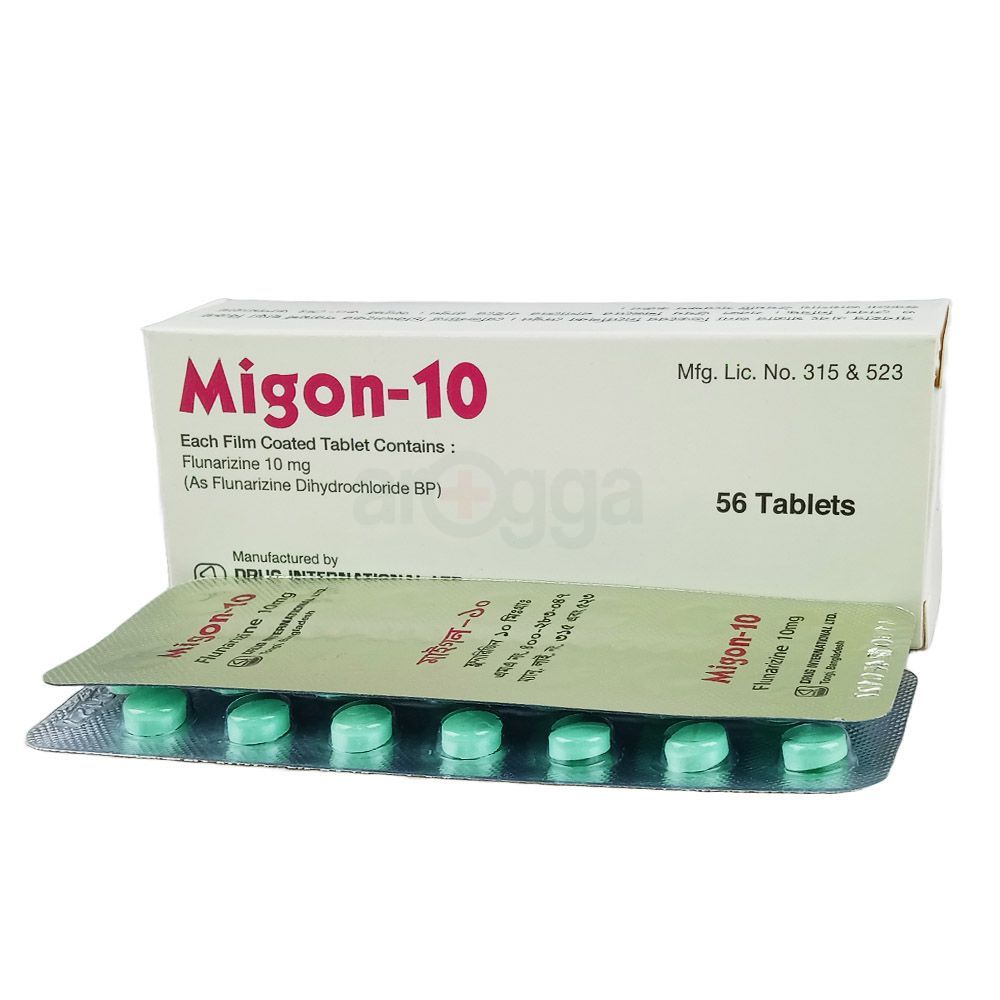 Migon 10mg Tablet - Arogga Online Pharmacy