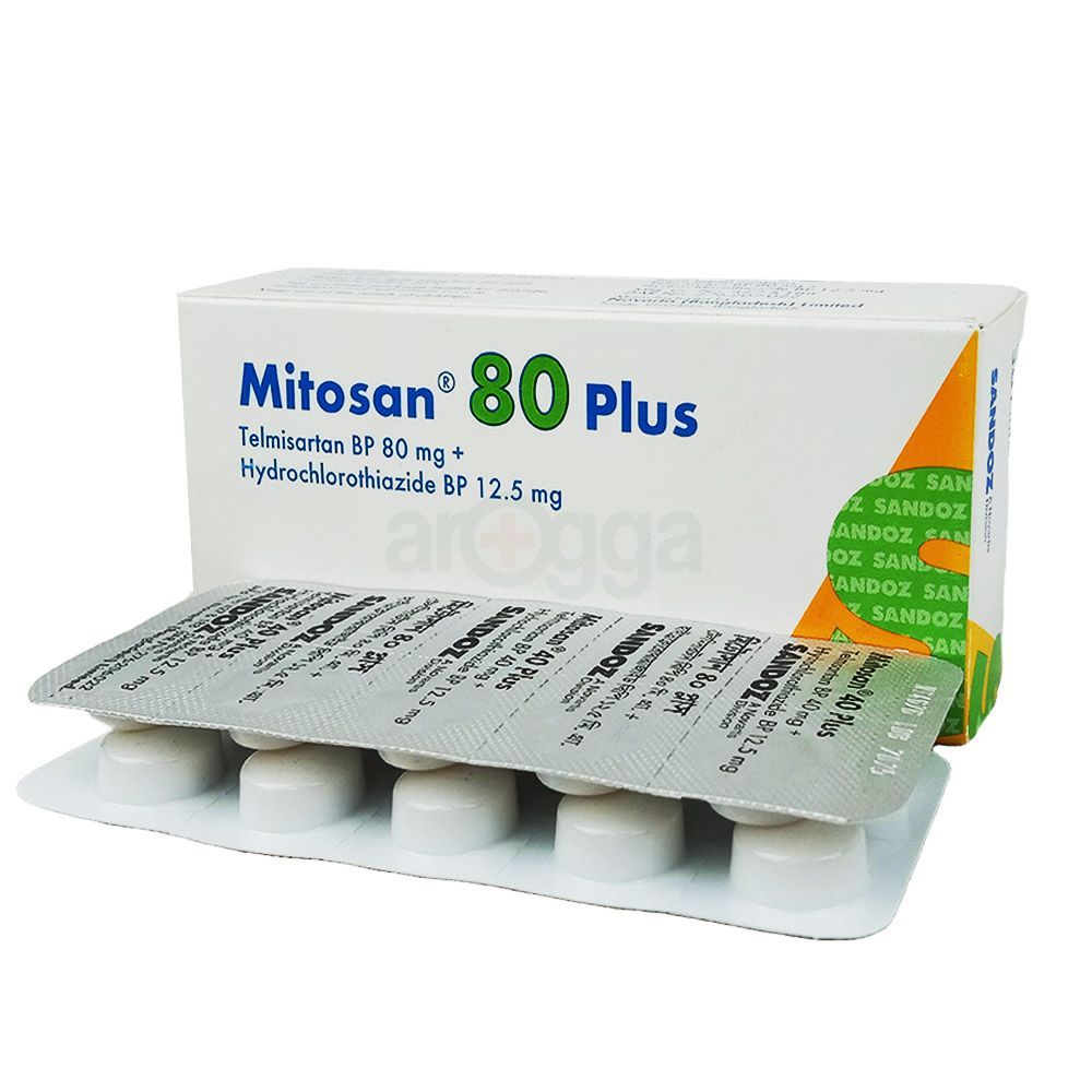 Mitosan 80mg Tablet - Arogga Online Pharmacy