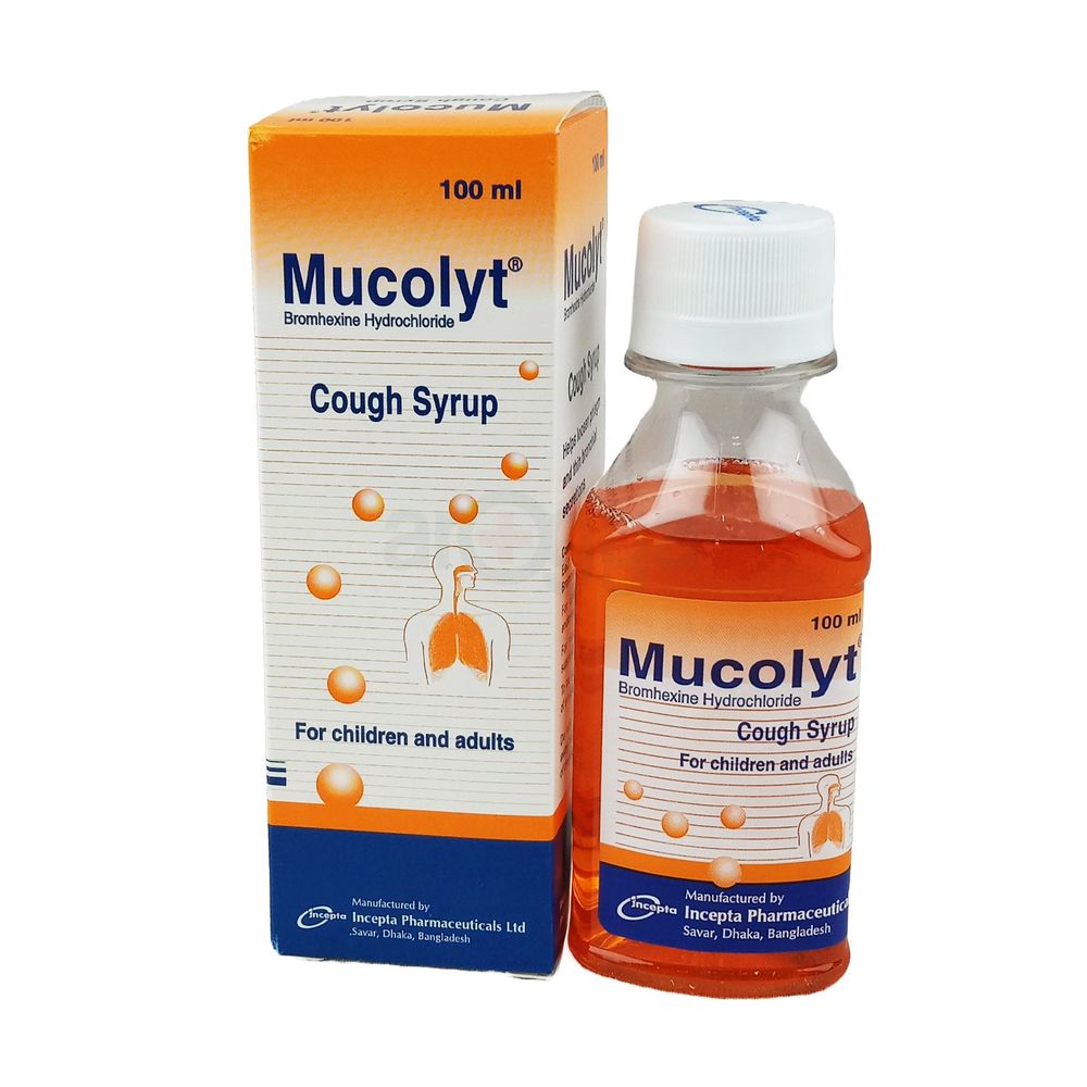 Mucolyt 4mg/5ml Syrup - Arogga Online Pharmacy