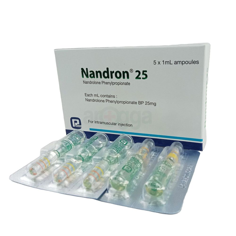 Nandron 25mg/ml Injection - Arogga Online Pharmacy