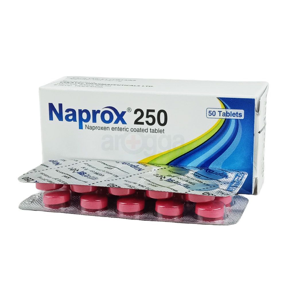 Naprox 250mg Tablet - Arogga Online Pharmacy