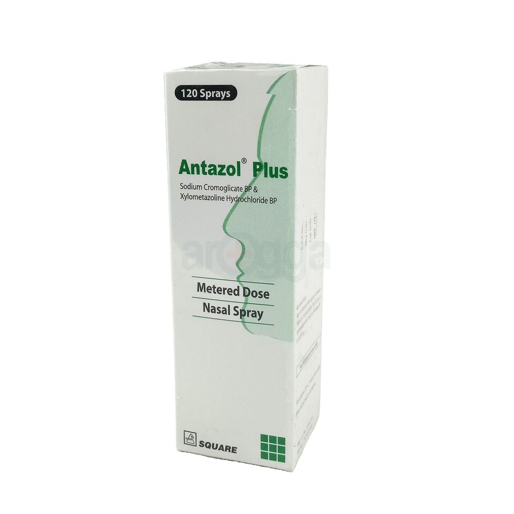 Antazol Plus 2.6mg 0.0325mg spray Nasal Spray Arogga Online Pharmacy