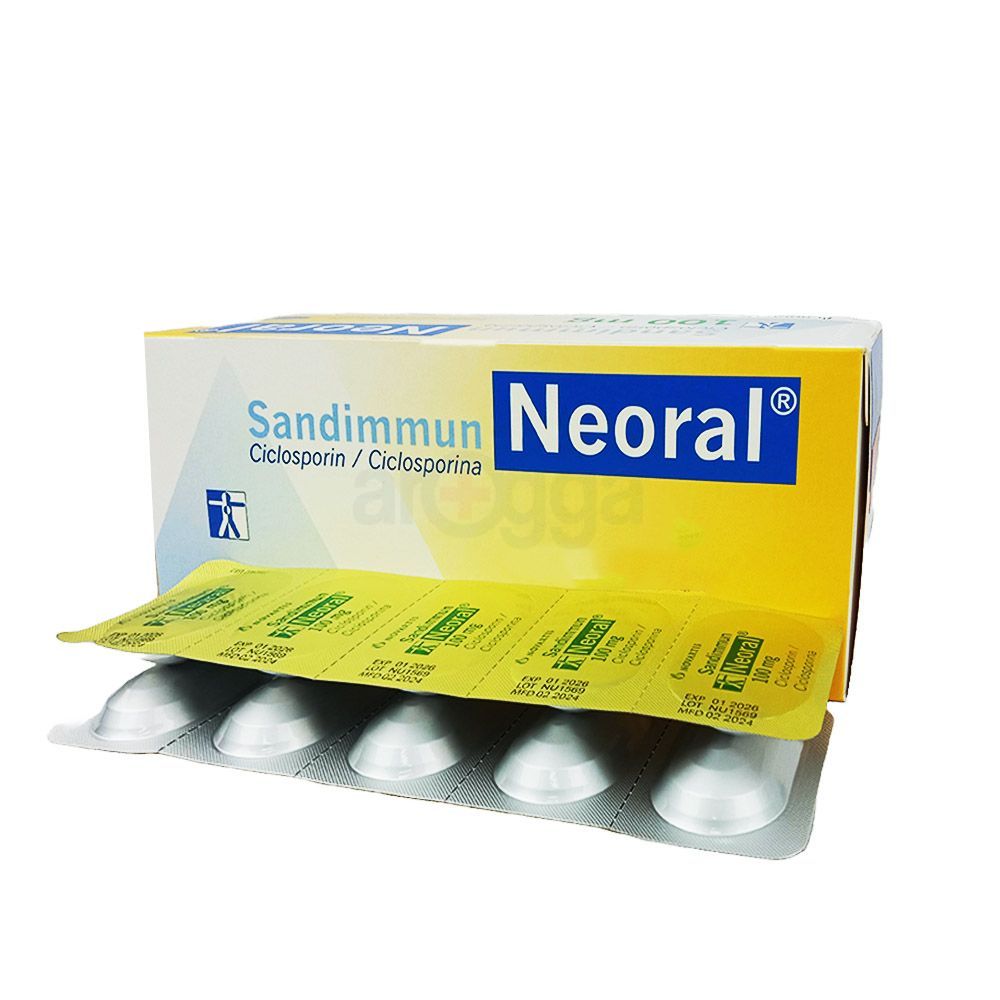 Neoral 100mg Tablet - Arogga Online Pharmacy