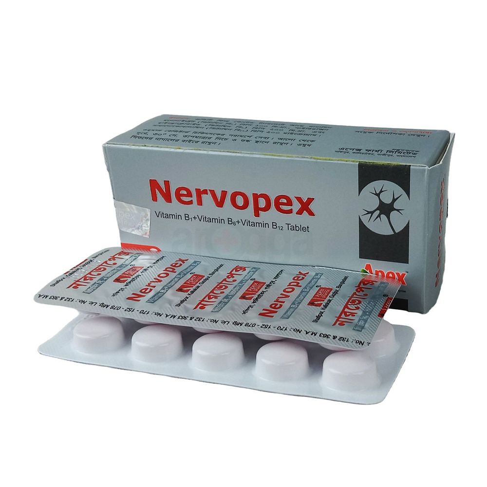 Nervopex Tablet - Arogga Online Pharmacy