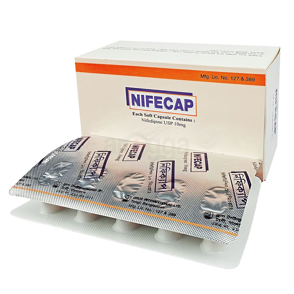 Nifecap 10mg Capsule - Arogga Online Pharmacy